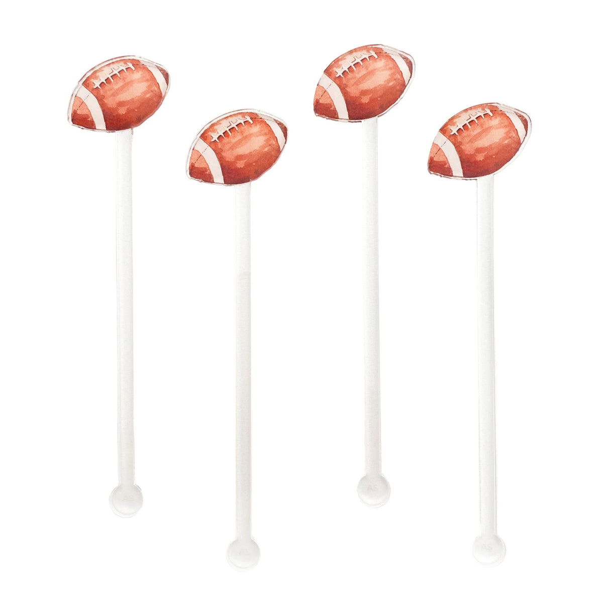 Football Stir Sticks | Set of 4 – Porcupine Paper Co.
